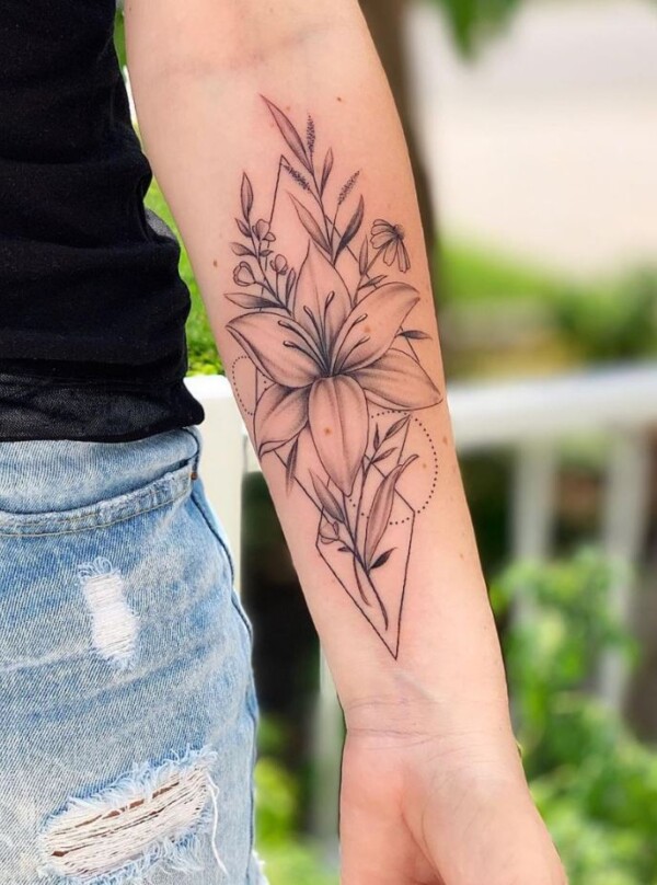 50 Best Flower Inspired Tattoos | FeedPuzzle